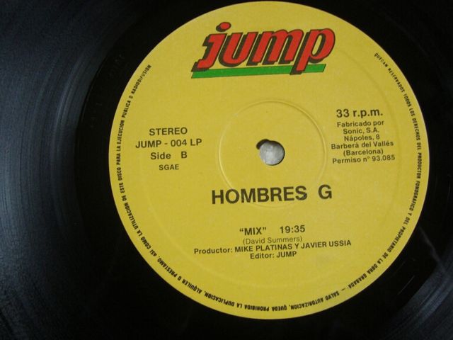 HOMBRES-G -, MASTER MIX Vol. 1 -, ÁLBUM VINILO 12" de segunda mano por ...