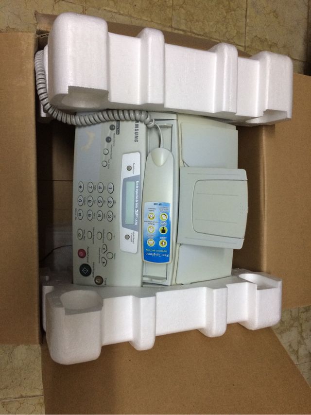 Telefono fax samsung de segunda mano por 25 EUR en Madrid en WALLAPOP