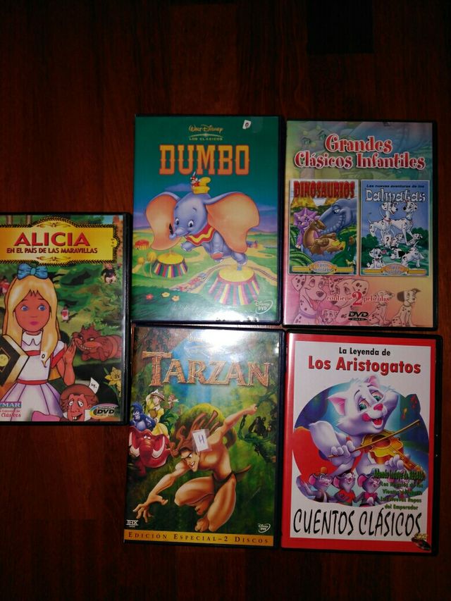 Dvd Dibujos Animados de segunda mano por 5 EUR en Madrid en WALLAPOP