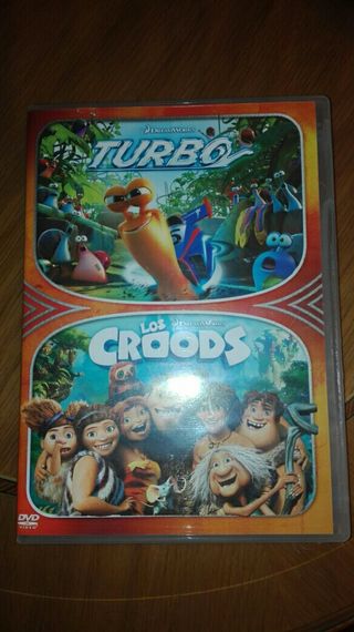 Peliculas Turbo y los Croods de segunda mano por 5 EUR en Torrejón de ...