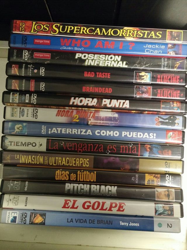 dvd peliculas de segunda mano por 12 EUR en Madrid en WALLAPOP