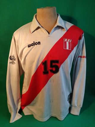 Camiseta Walon Perú Match Worn Salas 2004 de segunda mano por 0 EUR en ...