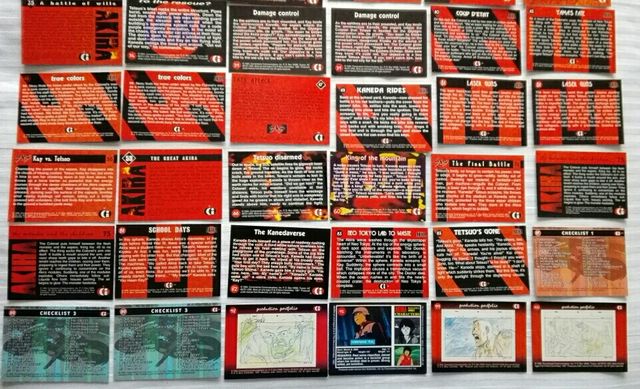 Trading cards Akira de segunda mano por 2 EUR en Bilbao en WALLAPOP