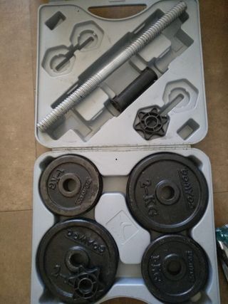 Pesas de segunda mano en WALLAPOP