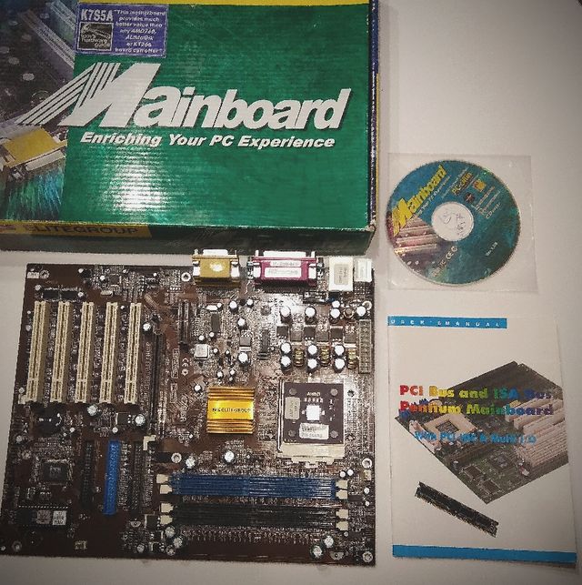 Placa Base K7S5A Socket A AMD K7 de segunda mano por 10 EUR en Madrid ...