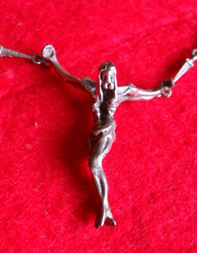 Cristo De Dali Plata De Ley Año 1970 De Segunda Mano Por 225 Eur En