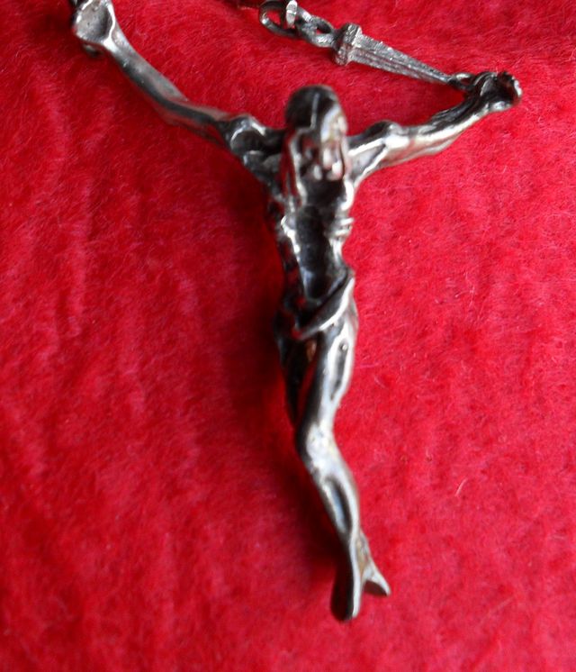 Cristo De Dali Plata De Ley Año 1970 De Segunda Mano Por 225 Eur En