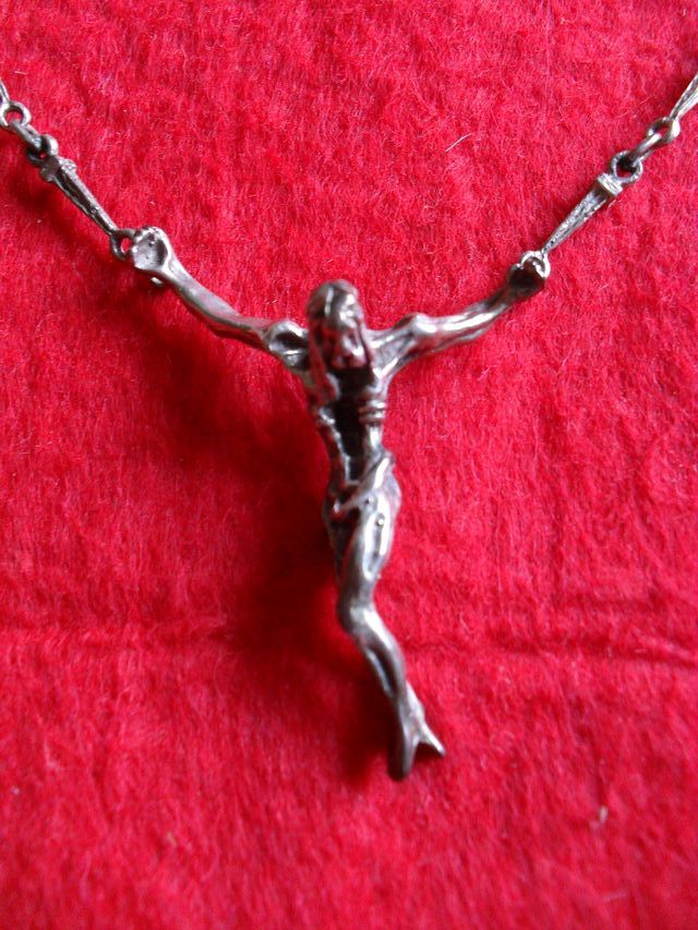 Cristo De Dali Plata De Ley Año 1970 De Segunda Mano Por 225 Eur En