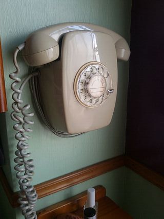 Teléfono antiguo de rueda de colección en WALLAPOP