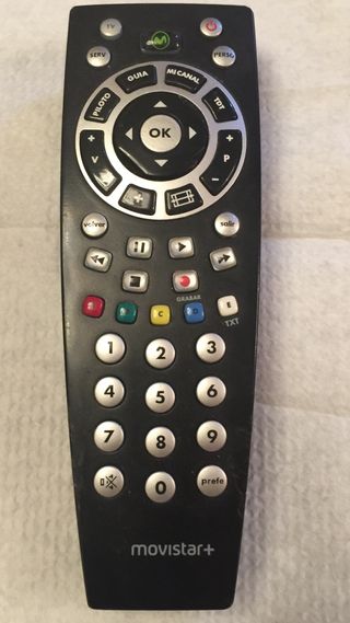 Mando a distancia Movistar de segunda mano en WALLAPOP