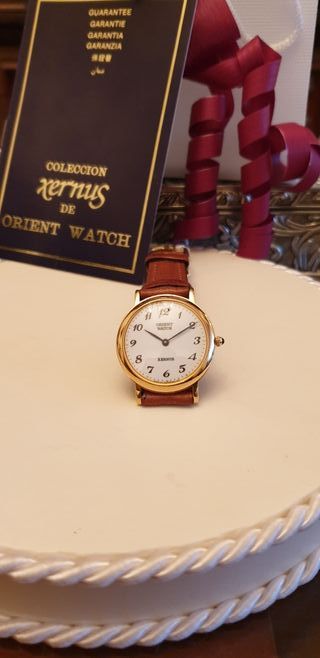 Reloj Orient Watch Sra Chapado Oro De Segunda Mano Por 25 Eur En Collado Mediano En Wallapop