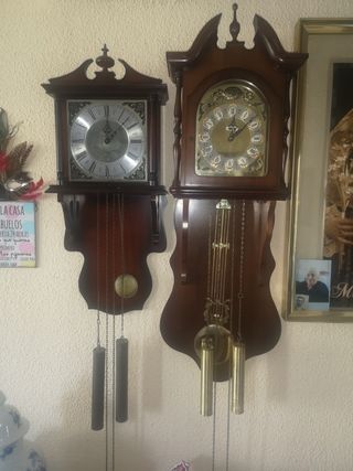 Reloj de pared con pendulo de segunda mano en WALLAPOP