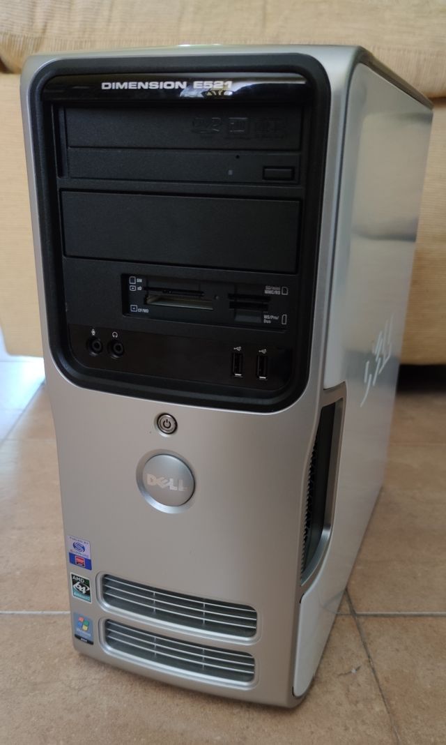 ORDERNADOR COMPLETO Y MONITOR: DELL DIMENSION E521 de segunda mano por ... ORDERNADOR COMPLETO Y MONITOR: DELL DIMENSION E521 de segunda mano por ...