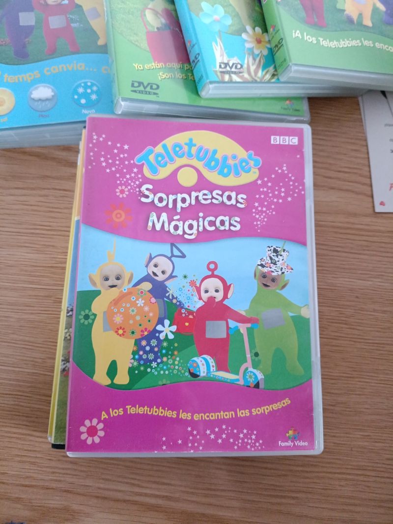 Teletubbies Aquí Vienen Los Teletubbies Dvd