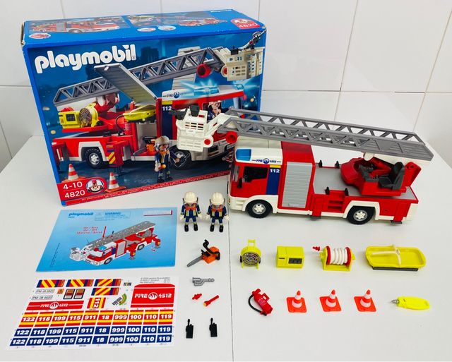Camion de Bomberos de Playmobil de segunda mano por 80 EUR en Gandía en WALLAPOP