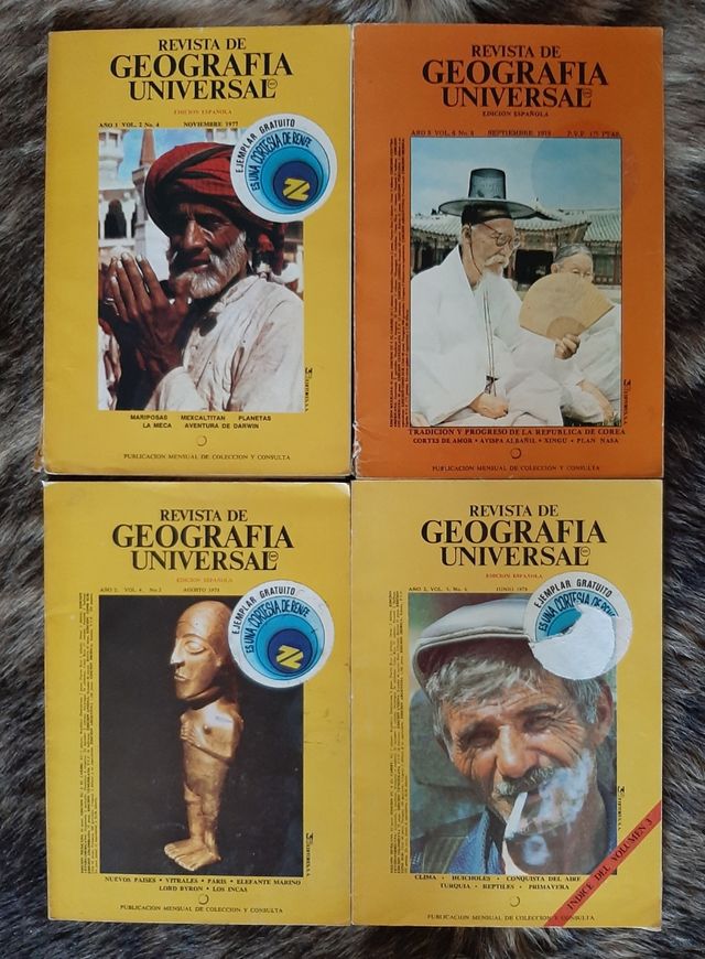 REVISTAS de GEOGRAFÍA UNIVERSAL de segunda mano por 3 EUR en Madrid en ...