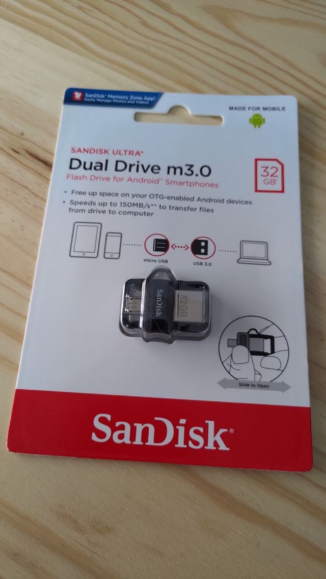 Dual Drive m3.0 Sandisk Ultra 32Gb de segunda mano por 6 EUR en ... Dual Drive m3.0 Sandisk Ultra 32Gb de segunda mano por 6 EUR en ...