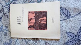 libreto opera "Aida" G. Verdi 1985 de segunda mano por 5 EUR en Calella en WALLAPOP
