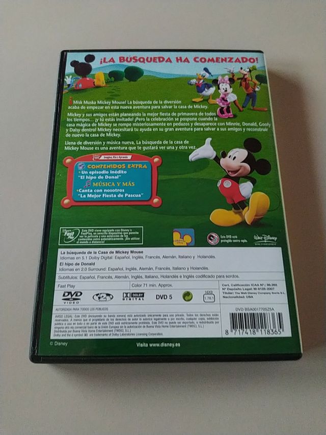 La Busqueda De La Casa De Mickey De Segunda Mano Por 5 Eur En Santurtzi En Wallapop