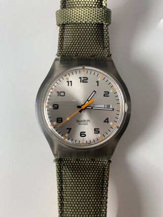 Venta > reloj swatch verde militar > en stock