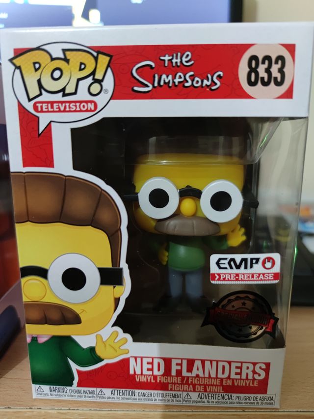 Funko Pop The Simpsons Ned Flanders 833 Limited De Segunda Mano Por 21 Eur En Parla En Wallapop