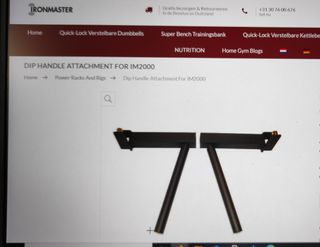 IRONMASTER DIP HANDLES For IM2000 de segunda mano por 55 EUR en San ...