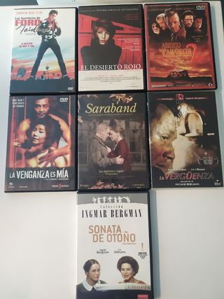 Cine en DVD de segunda mano por 5 EUR en Fuenlabrada en WALLAPOP