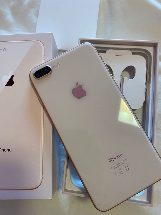 Iphone 8 plus oro rosa. 256GB de segunda mano por 340 EUR en Platja d ...