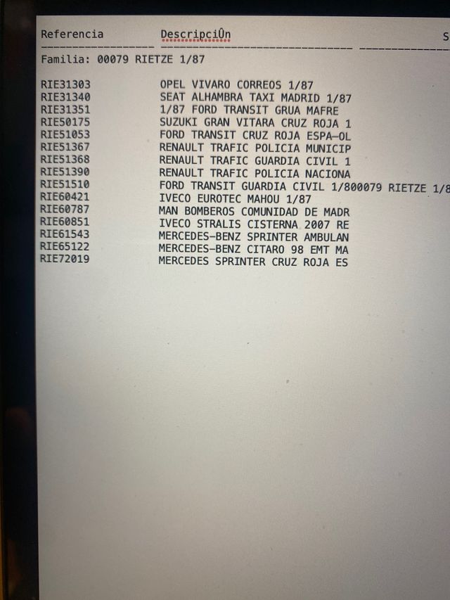 Rietze 1:87 policía, Cruz Roja, Guardia cuvil de segunda mano por 1 EUR ...