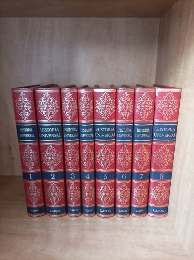HISTORIA UNIVERSAL 8 TOMOS EDIT. LABOR 1990 de segunda mano por 25 EUR en Huelva en WALLAPOP