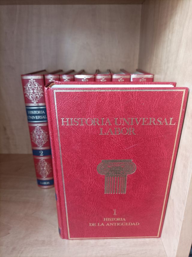 HISTORIA UNIVERSAL 8 TOMOS EDIT. LABOR 1990 de segunda mano por 25 EUR en Huelva en WALLAPOP