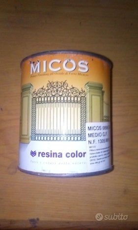 Micos vernice ferro micaceo ( glitter )