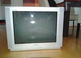 Televisor CRT Samsung 29" Tubo plano y corto. de segunda mano por 15 ...