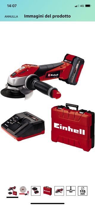 Einhell smerigliatrice