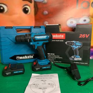 TRAPANO AVVITATORE A BATTERIA LITIO A PERCUSSIONE