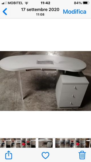 TAVOLO PER RICOSTRUZIONE UNGHIE