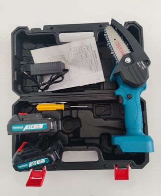 MINI MOTOSEGA A BATTERIA TAGLIARAMI potatura  26v