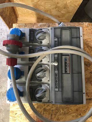 Quadro Cantiere con prese elettriche monofase