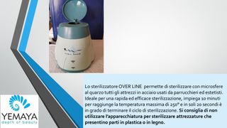 STERILIZZATORE CON PALLINE AL QUARZO