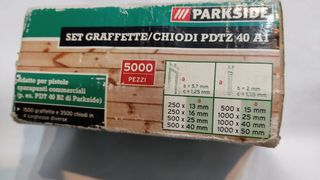 Set graffette/ chiodi PDTZ 40 A1