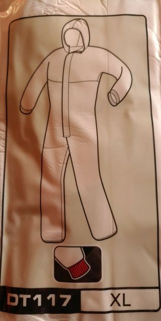  TUTA PROTETTIVA LOTTO 10 PZ.DELTATEK 5000 DT 117.