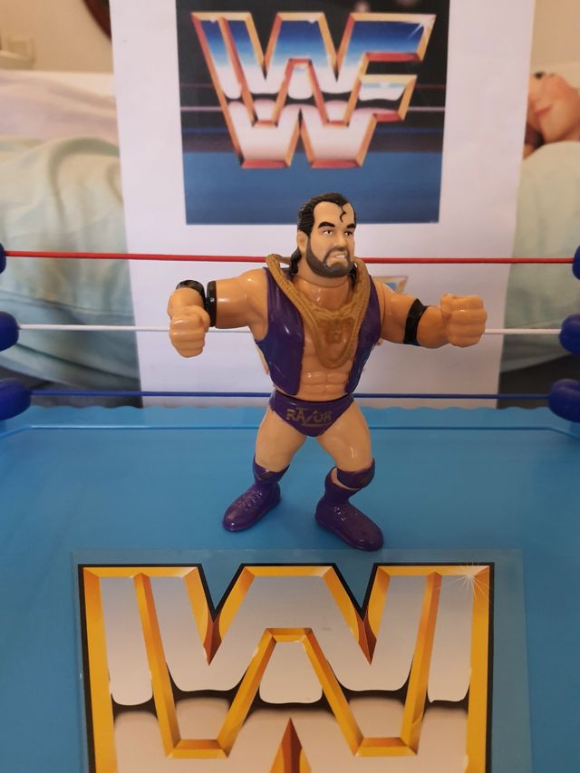 WWF Hasbro Purple Razor Ramon Paint Error Series 10 WWE Figure Forums ...