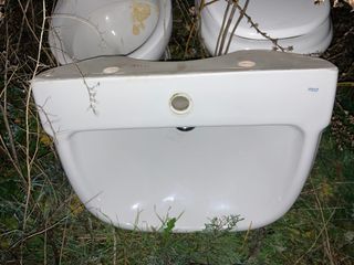 lavabo roca dama blanco retro de segunda mano por 22 EUR en Alcalá de ...