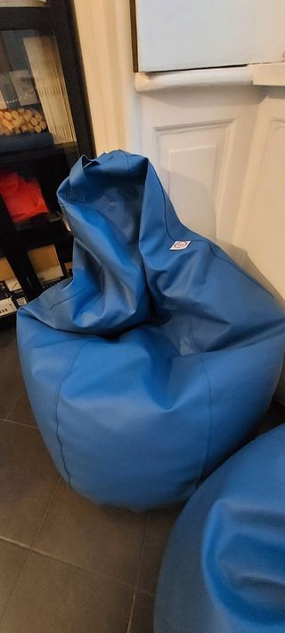 Coppia 2 pouf bean bag Textil Home