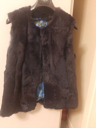 gilè pelliccia ecologica 