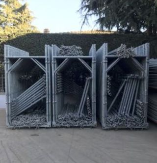 ponteggio edile zincato