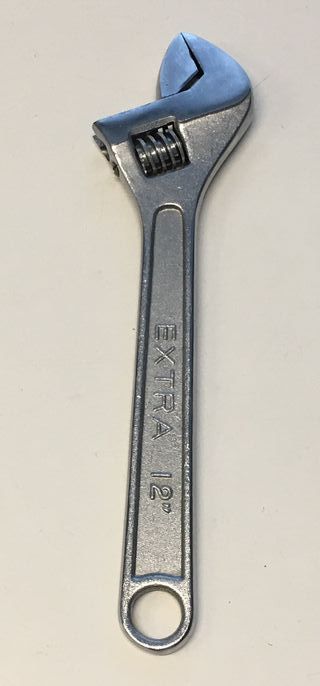 Chiave regolabile a rullino 12"