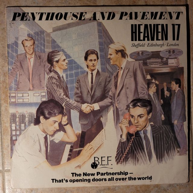 Heaven 17 Penthouse and pavement lp de segunda mano por 10 EUR en A ...