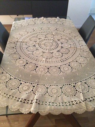 Tappeto per tavolo rotondo