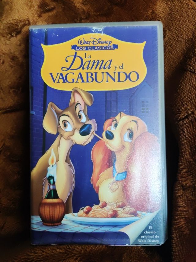 La dama y el vagabundo VHS (vhs) Clasicos Disney de segunda mano por ...